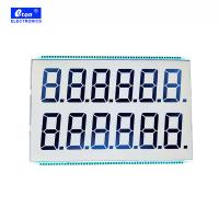China ET-S5056 12 Digit 7 Segment Tn Lcd Display with Backlight for Oil / Gas Dropshipping Motorized Fuel Dispenser Lcd Panel for sale