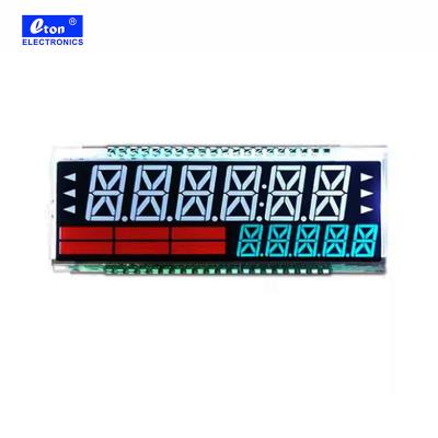 China Factory Priced Custom 12 Segment Monochrome TN Type LCD Display High Quality Segment Displays for sale
