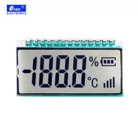 China 7-Segment VA LCD Display for Temperature Testing Date Display on Induction Cooker with Segmented Segment LCD Display for sale