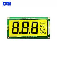 China Custom Display Module 3 Digit Yellow Backlight Black Words with PCB for sale