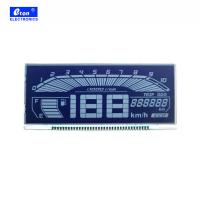 China Hot Sale Custom Segment Type Digital LCD Speedometer and Odometer Display for Cars and Motorcycles for sale