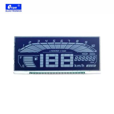 China Hot Sale Custom Segment Type Digital LCD Speedometer and Odometer Display for Cars and Motorcycles for sale