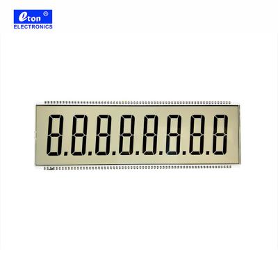 China 7 Segment 8 Digits LCD Display 128 PIN  5 V Fuel Lcd Display for sale