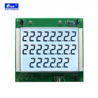 China Custom 7 Segment 22 Digit Big Lcd Screen Display TN Car Lcd Display for Fuel Dispenser for sale