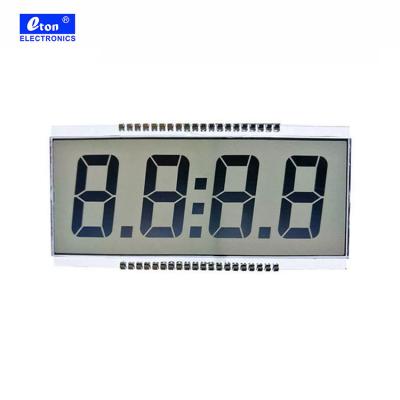 China Digital Clock Static Driving 5V 4 Digit 7 Segment Car Lcd for sale