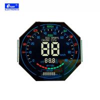 China VA Negative LCD Display Black Transmissive Display Speed Octagonal Display Screen for sale