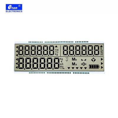 China Custom Lcd Seven Segment Display Electronic Scale Display Screen for sale