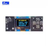 China GMD09605B SSD1306 128*64 Pixels 0.96 inch small holographic transparent flexible micro square oled screen display driver board for sale