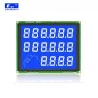 China Custom  886 776 664 Segment Fuel Pump Screen Display Lcd Module for Fuel Dispenser for sale
