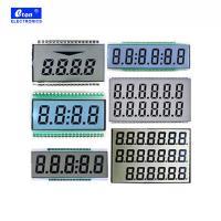 China Custom 7 Segment  4 /5 /6 /12/20 /22 Digit  TN STN FSTN VA LCD Display Screen Car Lcd for Fuel Dispenser LCD Display Module for sale