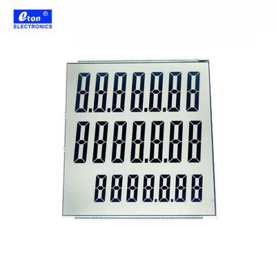 China 21 Digits 7 Segments  Fuel Dispenser Htn Lcd Display for Petrol Pump Lcd Screen for sale