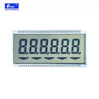 China High Quality 6 Digit 7 Segment TN Type LCD Display Screen Factory Customizable for Fuel Dispensers for sale
