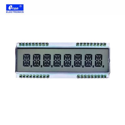 China Custom High Quality LCD 8digit 36 Pin Monochrome for sale