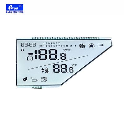 China Custom Monochrome Temperature and Humidity Controller Indicator Lcd Display for sale