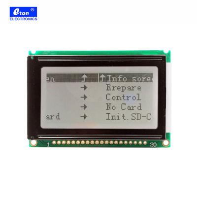 China LCD Display Modules Blue/Green Backlit 128x64 Dots  I2C Communication Interface SMD Mounting Blue/Gray LCD Modules for sale