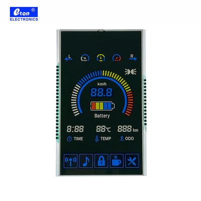 China Factory customized size TN FSTN VA  outdoor electric motorcycle dashboard LCD module electric bicycle scooter LCD display screen for sale