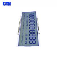China Custom Size 2.7V Low Voltage FSTN Positive Digital Energy Meter LCD Display for Segment Displays for sale