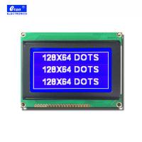 China 12864 COB COG STN Graphic LCD Module 128x64 Green Mono Dot Matrix LCM Display for sale