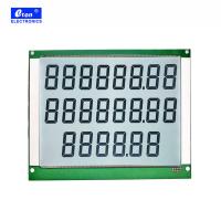 China Custom 22 Digit 7 Segment TN LCD Display Board For Fuel Dispenser 886/776/664 Transmissive Screen for sale