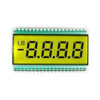 China TN 4-Digit  7-Segment LCD Digital Tube Clock Display Segment Code LCD Screen for sale