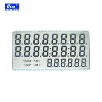 China ET-S5131 Fuel Dispenser LCD Display 886 Type TN Segment 22 Digits LCD Module With White LED Backlight for Fuel Dispenser for sale