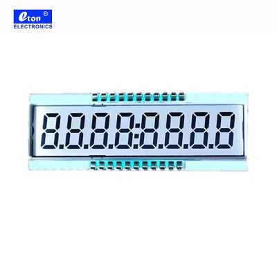 China Wholesale 8 Blue Yellow Digit STN LCD Display From Chinese Manufacturer for Customized Products for sale