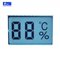 China Car Odometer 7 Segment Lcd 12 Duty 14 Duty 13 Bias Lcd Two Digit LCD Panel for sale
