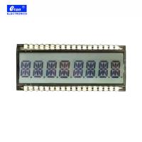 China Transflective 14-Segment TN LCD Display Module with Twisted Nematic Backlight Character Display 52.00mm X 22.00mm X 2.80mm for sale