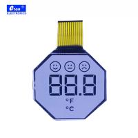 China Custom Size TN Transmissive Positive 7 Segment Mini LCD Display  Shape for Segment Displays for sale