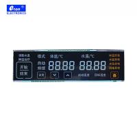 China Factory Custom Lcd Screen VA 7 Segment Lcd Thermostat Lcd Display Screen for sale