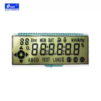 China Custom Manufacturer Lcd Display Green 7 Segment 6 Digits Meter Lcd Display Screen for sale
