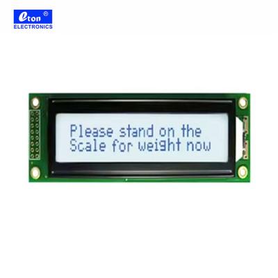 China Factory Wholesale AIP31066 Display 24x2 COB Character LCD Module 2402A STN Gray Screen with Blue Characters 3.3V Power Supply for sale