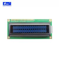 China Small Alphanumeric LED Backlight Display 2x16 Character STN Panel LCD Cob Type Monochrome for sale