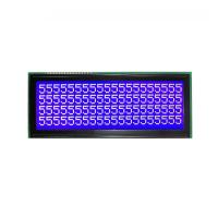 China 2004 Character Flexible Transparent Custom Lcd Display Screen Blue Backlight LCD Display Module Display for sale