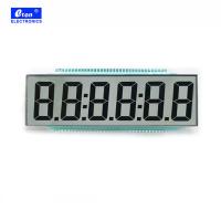 China Customized Small TN LCD Screen Transflective Polarizer Operating Temp -30~+80 for Fuel Dispenser Custom Display Segment for sale