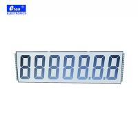 China 7-Digit TN LCD Display 54-Pin Fuel Dispenser Segment Displays for sale