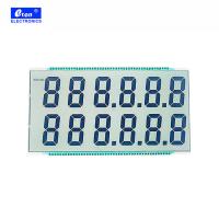 China 12-Digit 7 Segment TN 92 Pin Fuel Dispenser LCD Display for sale