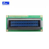 China Small Alphanumeric LED Backlight Display 2x16 Character STN Panel LCD Cob Type Monochrome for sale