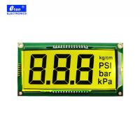 China Custom Display Module 3 Digit Yellow Backlight Black Words with PCB for sale