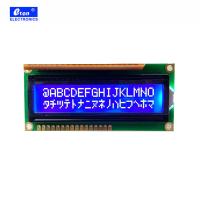 China Monochrome 16x2 Yellow Green/blue Color 1602a Character Lcd Display for sale