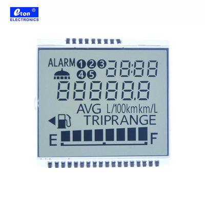 China Manufacturer's High Quality HTN LCD Module 7 Segment Speedometer Display for Motorcycles In-Stock Panel for Instrument Screen for sale