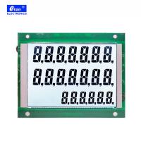 China Custom 20 Digit 7 Segment TN LCD  Transflective Sunlight Readable Screen for Fuel Dispenser and Gas Station Pump  Factory Direct for sale