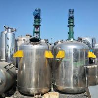 China Water Cooling Stainless Steel Second Hand Reactor 380V for sale