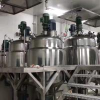 China 380V Used SS Reactor 0.2MPa With Water Cooling Electric Heating for sale
