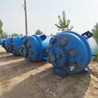 China Used Jacketed Chemical Enamel Reactor Anchor Agitator 10-100L for sale