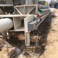 China Large Filtration Area Second Hand Filter Press Stainless Steel for sale