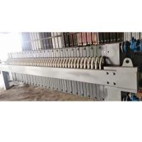 China Large Filtration Area Used Plate And Frame Filter Press Multiple Plate for sale