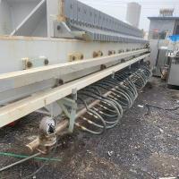 China Multiple Plate Used Plate And Frame Filter Press With Adjustable Filter Cake Thickness for sale
