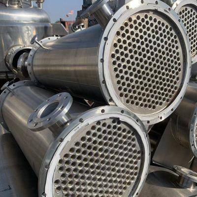 China 220V Manual Used Condenser Stainless Steel 10 Tons Air Cooled for sale