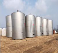 China Material Flow Used Stainless Steel Storage Tanks 10 Tons for sale